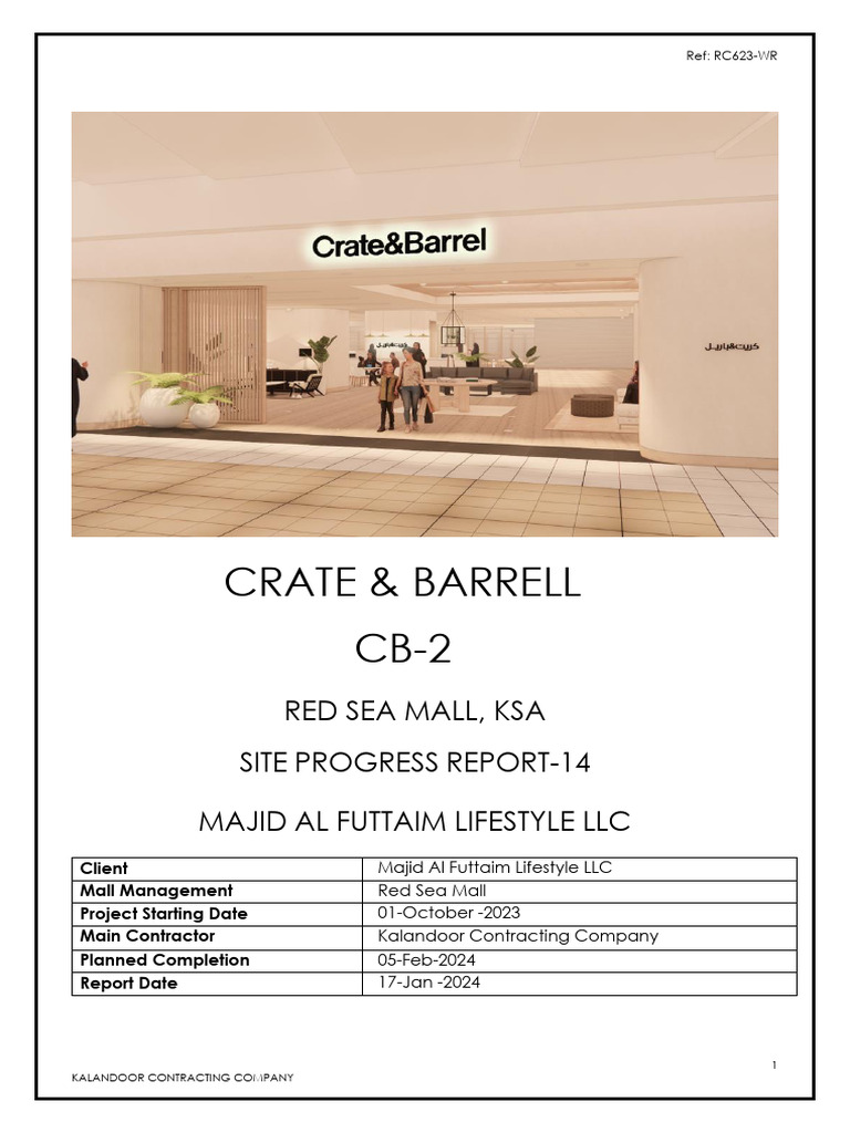 14. Crate & Barell- CB2 Weekly Report - 17.01.2023 | PDF | Flooring ...