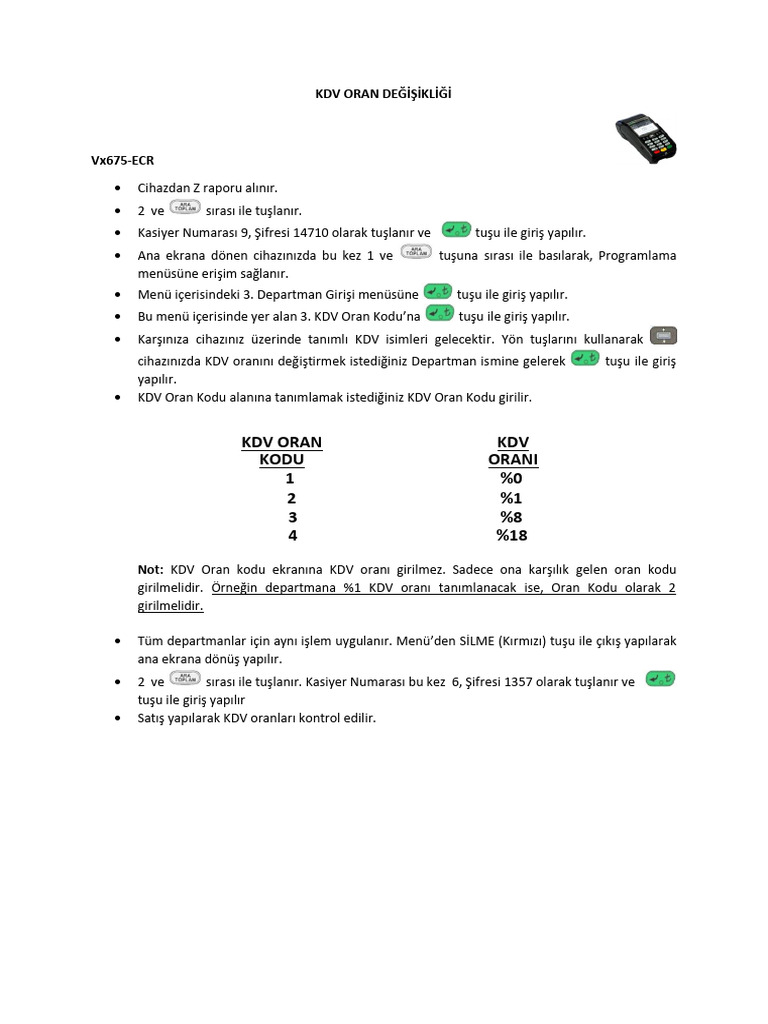 Kdv Oran Degisimi | PDF