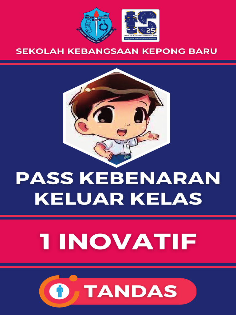 Pass Murid Keluar Masuk (Tandas) | PDF