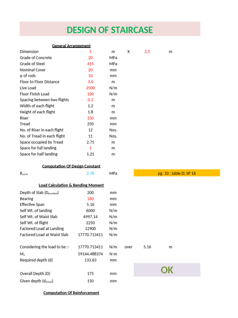 Staircase Structural Design Guide | PDF | Stairs | Structural Engineering