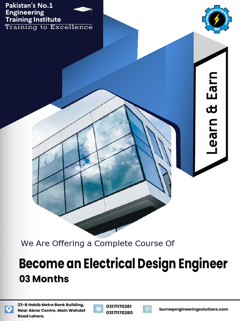 Become an Electrical Design Engineer | PDF | Autodesk Revit | Electrical Engineering