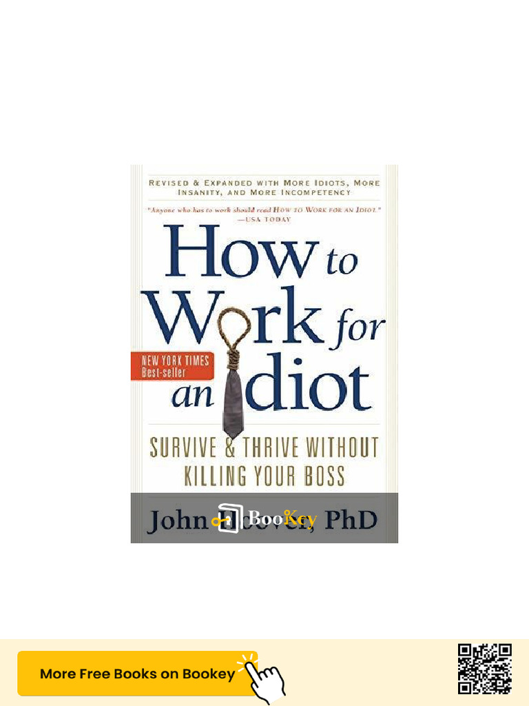 Surviving Your Idiot Boss: A Guide | PDF | Psychological Resilience ...