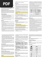 Algerbrush II Use and Care Instructions | PDF | Sterilization ...