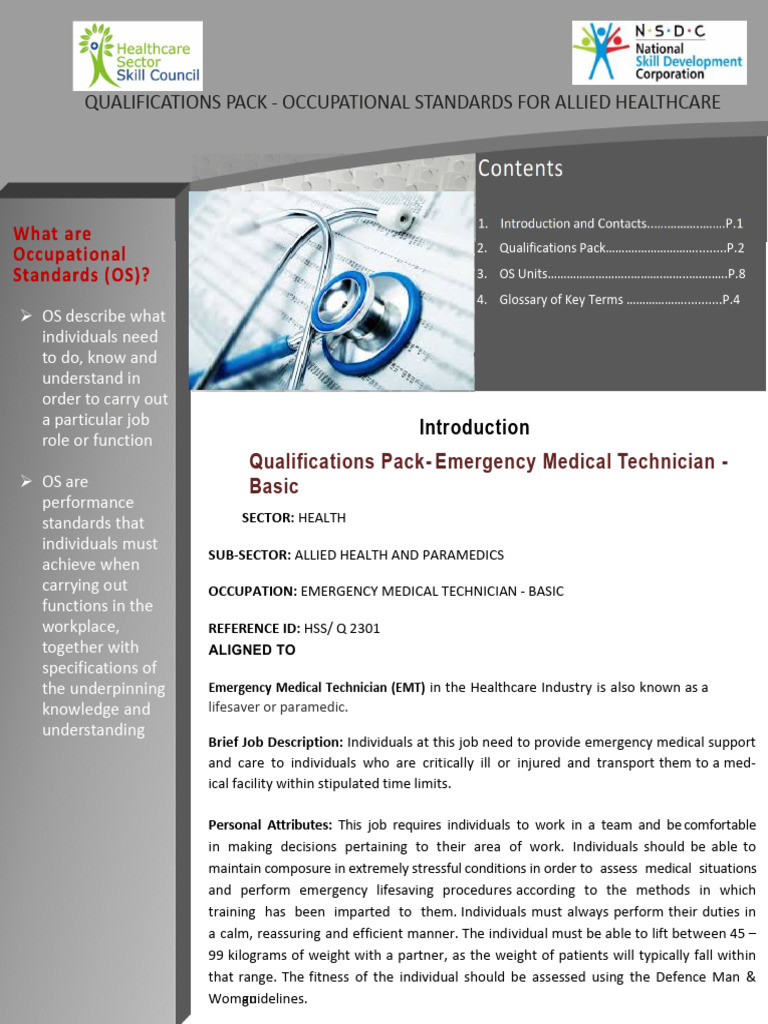 Emergency Medical Technician Basic | PDF | Emergency Medical Technician ...