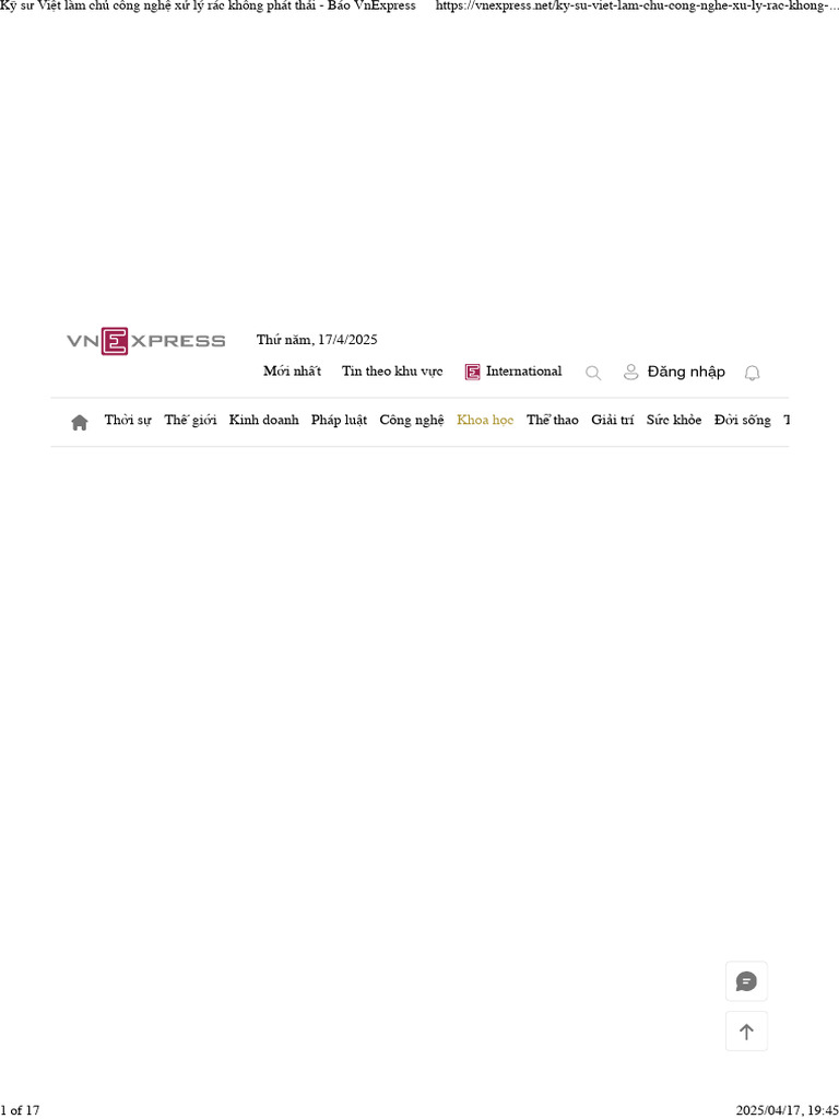 NG NH P: Khoa H C | PDF