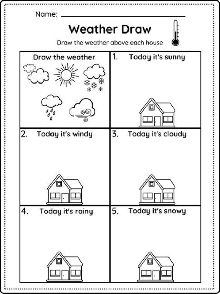 Weather Worksheet | PDF