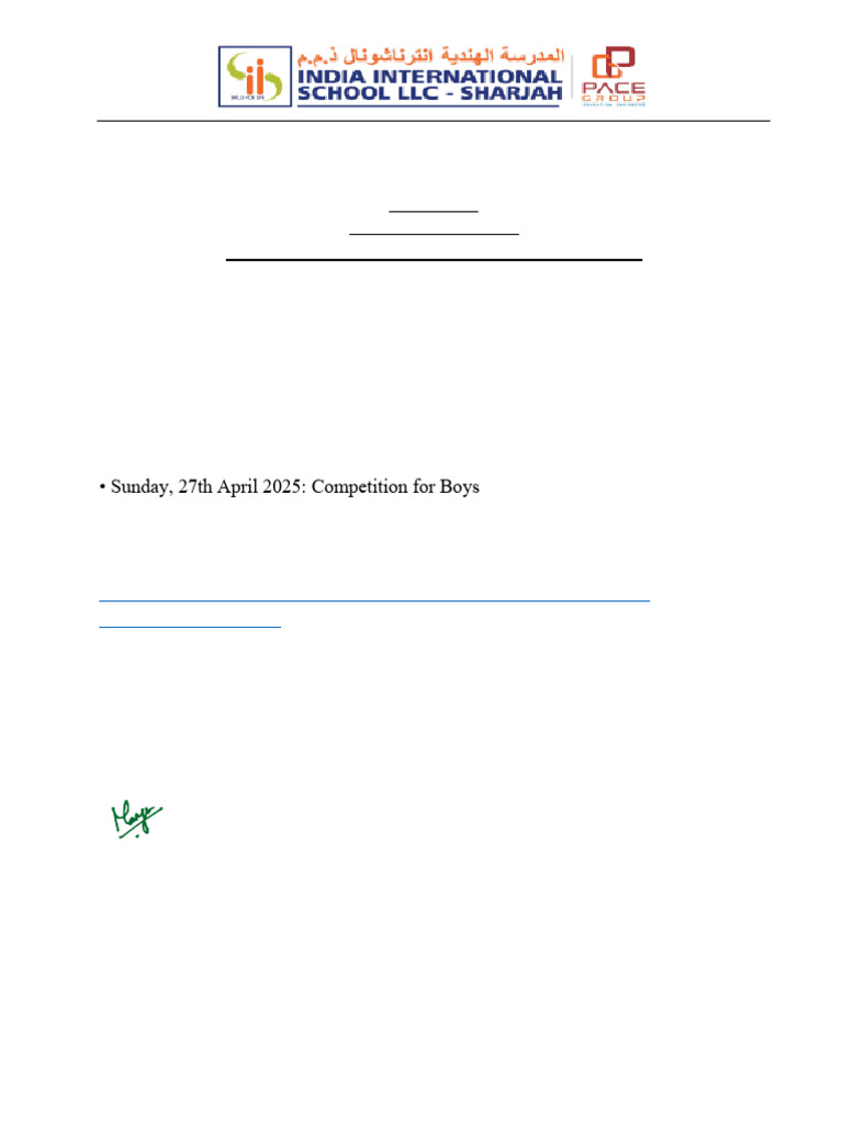 Inter-House Table Tennis & Chess 2025 | PDF