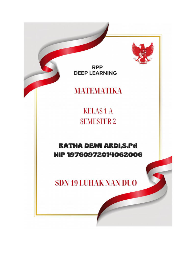 RPP MTK Deep Learning Model 2 | PDF