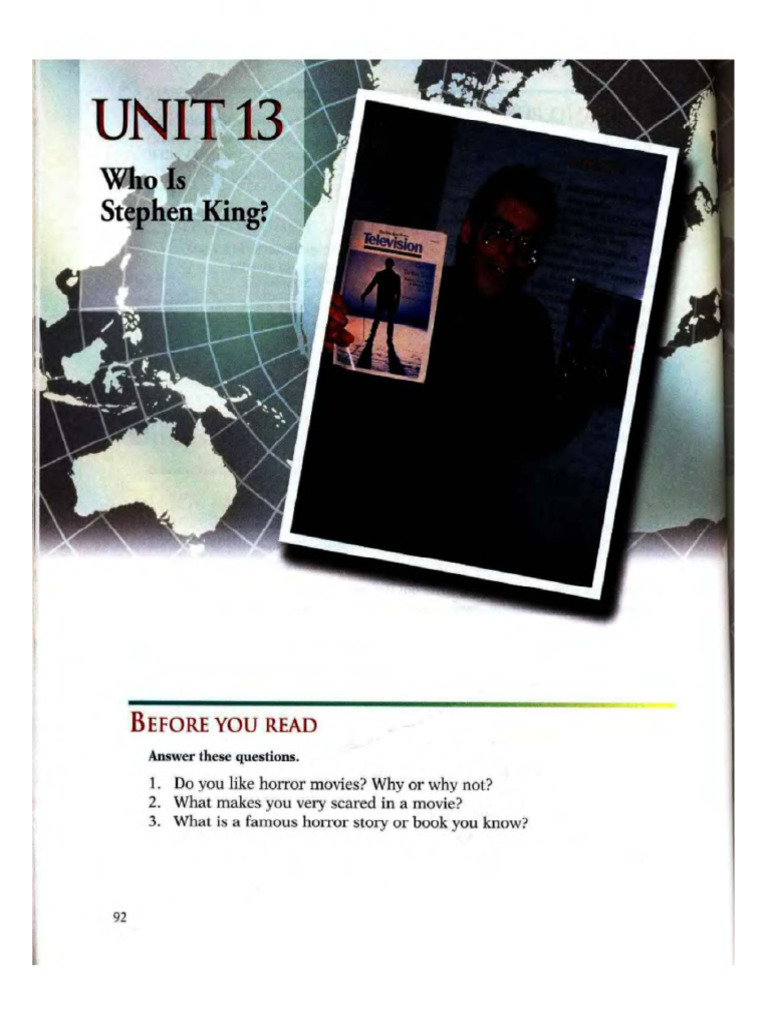 What a World 2-Unit 13 | PDF