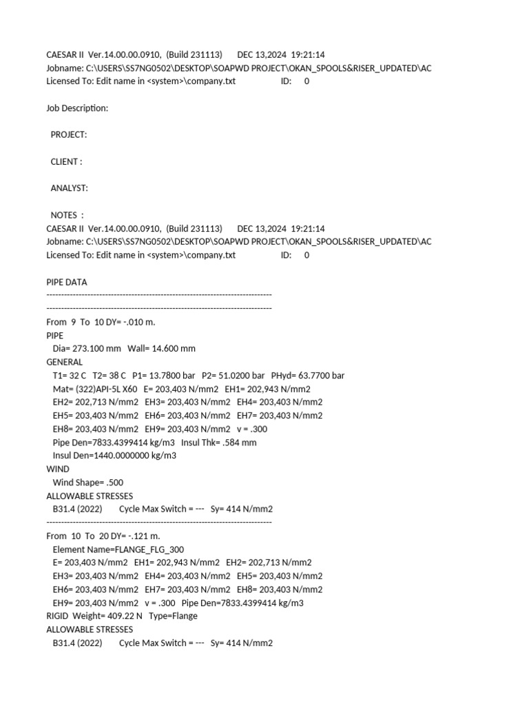 Input_file_Accidental_Cur_Okan | PDF | Mechanical Engineering