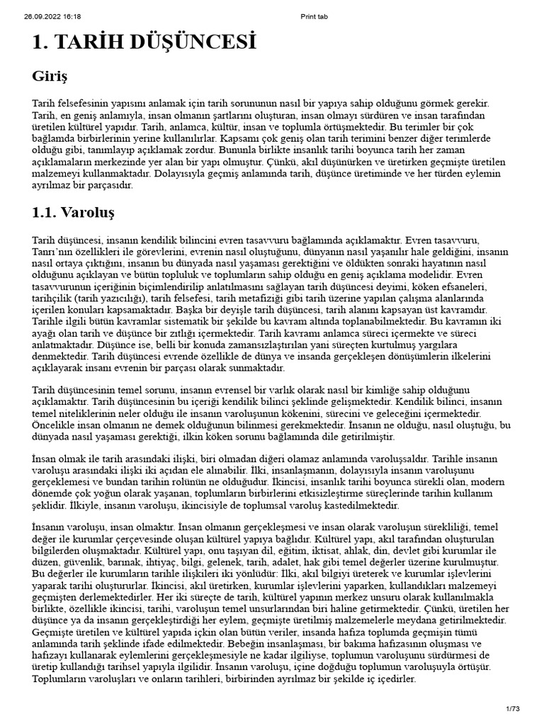 Felsefe Tari̇hi̇ | PDF