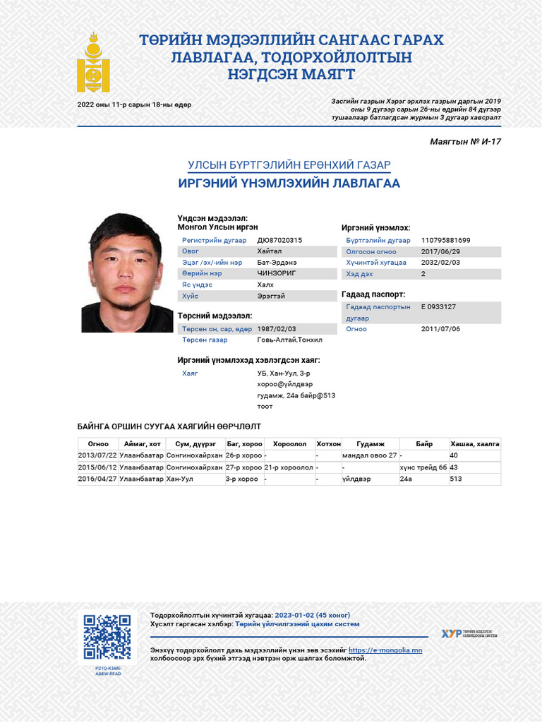 4UHgQ4 Emongolia | PDF