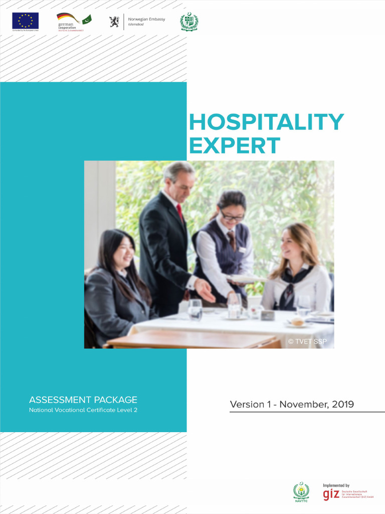 HE Assesment Package-Hospitality Expert-Level-II | PDF | Occupational Safety And Health ...