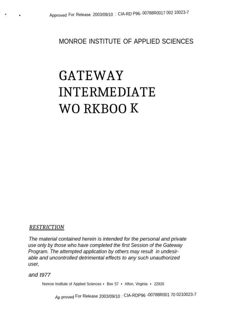 Gateway Program Intermediate Workbook | PDF | Breathing | Exhalation