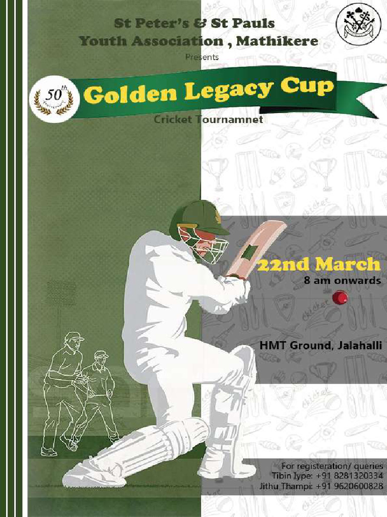 Golden Legacy Cup - Rules and Regulations | PDF