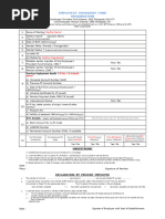 EPF - New Form No. 11 - Declaration Form | PDF | Authentication
