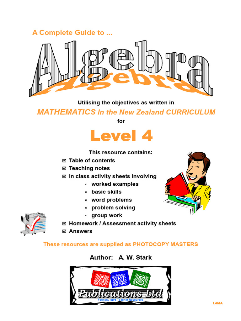Algebra Level 4 | PDF | Mathematics | Algebra