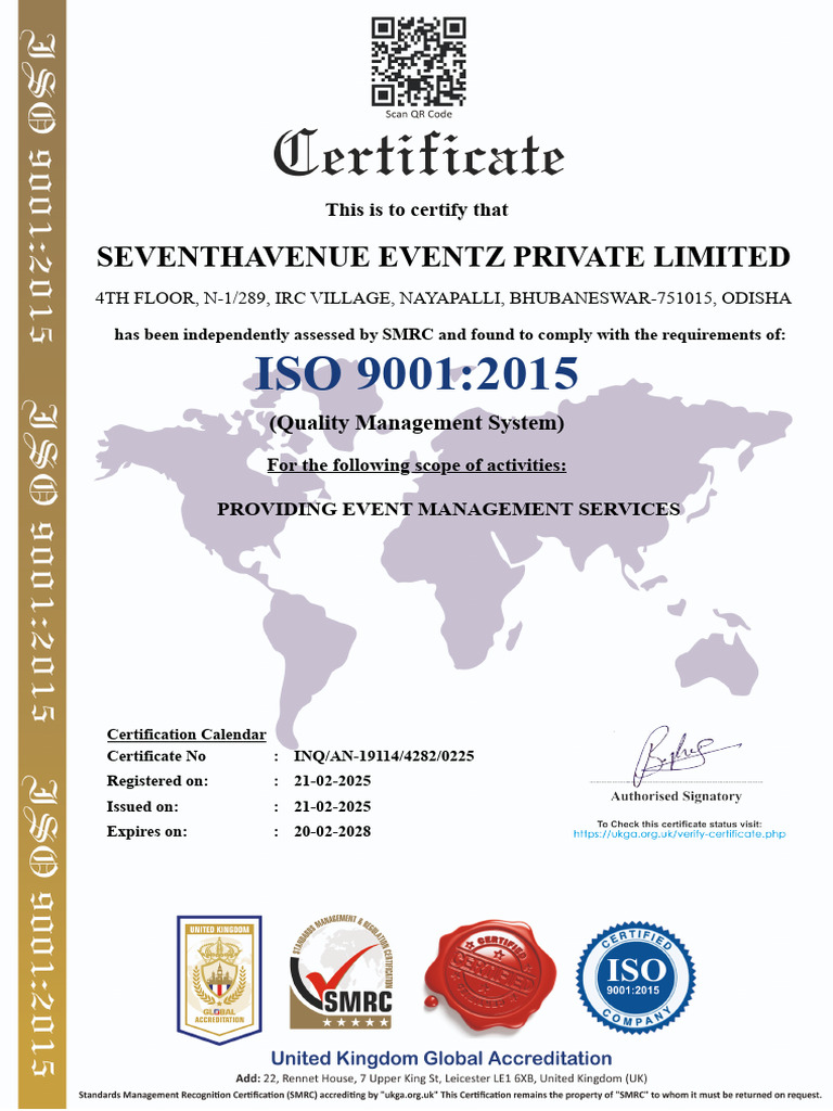 ISO Certificate | PDF