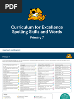 Year 11 Spelling List | PDF