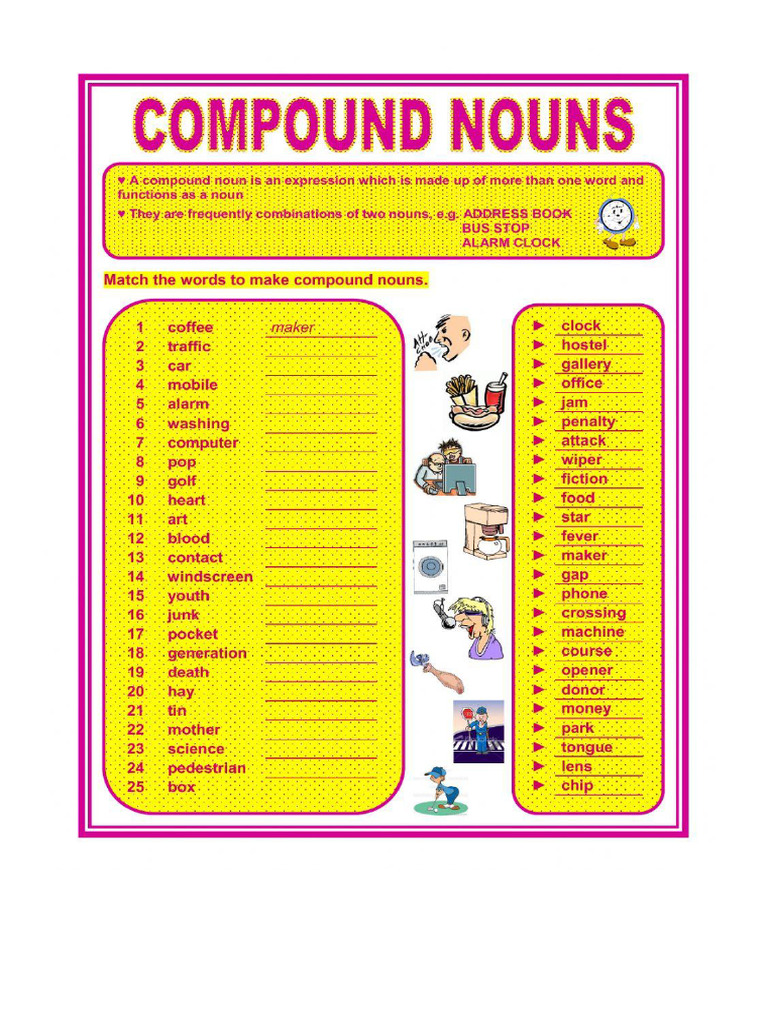 Compound Nouns | PDF
