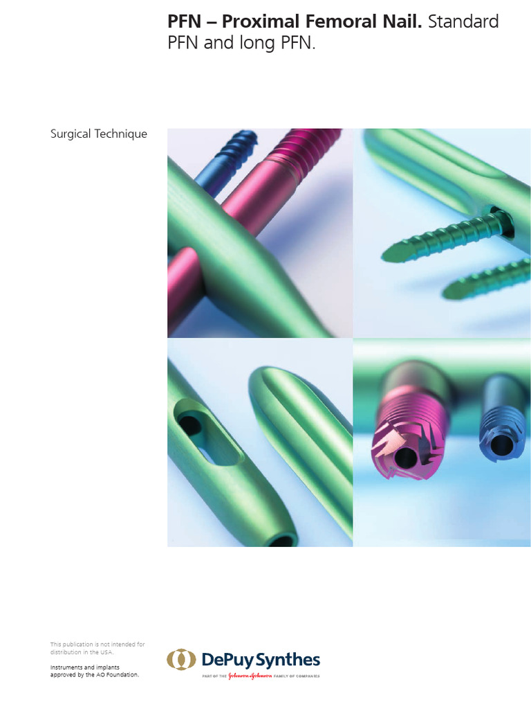 DSEM-TRM-0714-0122-1 - LR-PFN Nail-Depuy ST | PDF | Screw | Hip