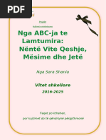Alfabeti I Gjuhës Shqipe Me 36 Shkronja Të Dorës | PDF