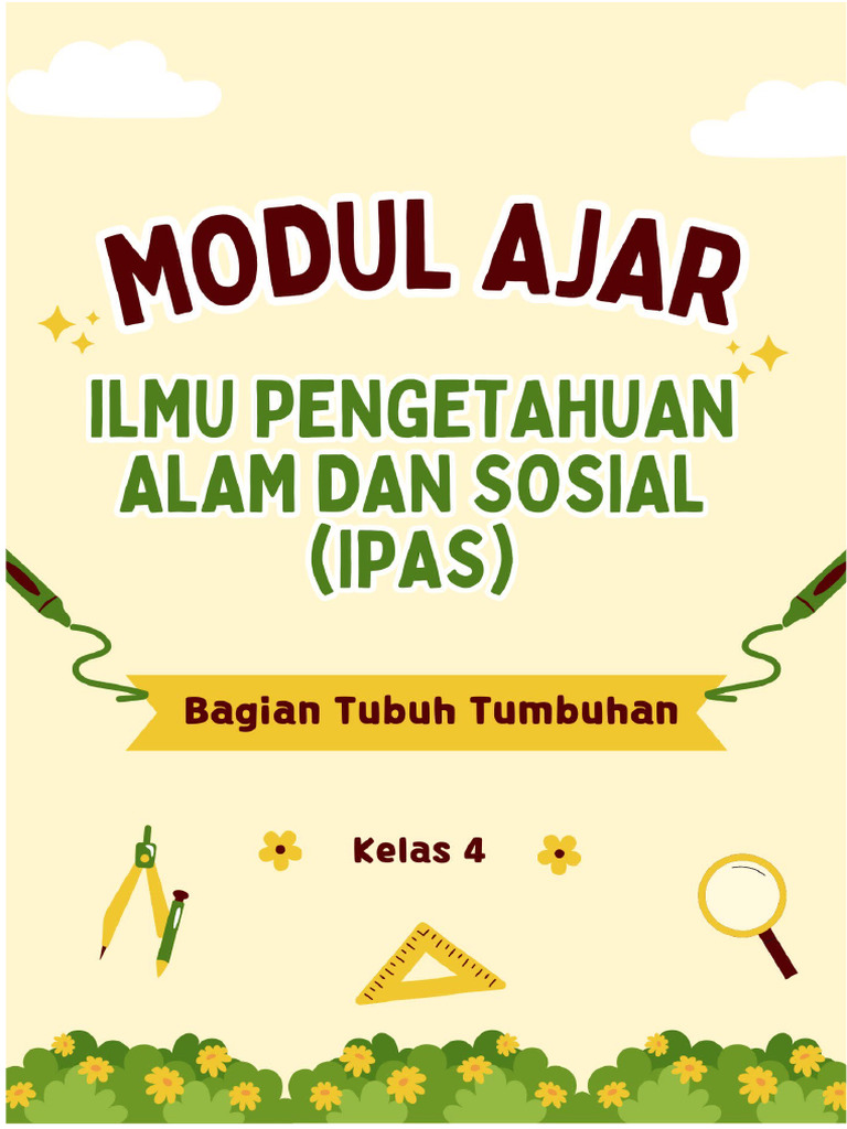 Modul Ajar IPAS Kelas 4: Tumbuhan | PDF