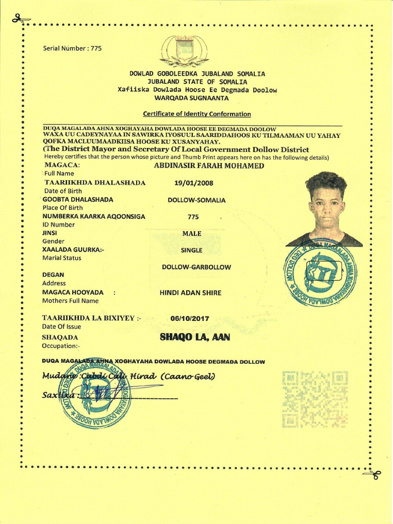 Abdinasir Farah Mohamed | PDF