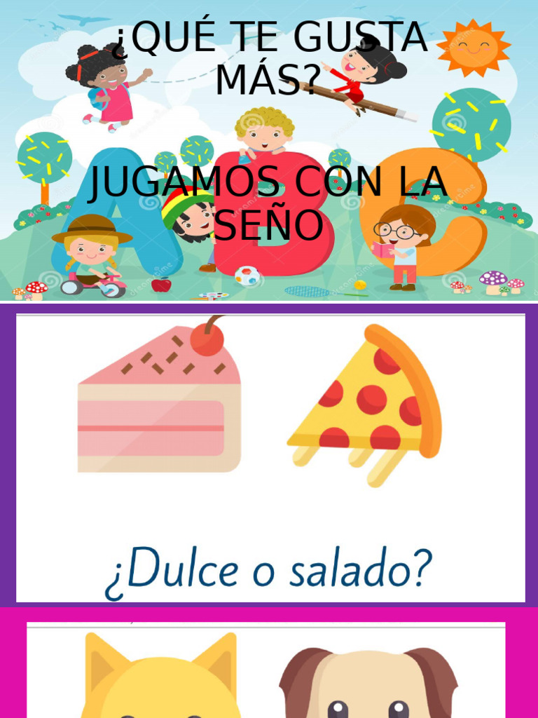 Qué Te Gusta Más | PDF