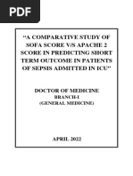 Mottling Score - ICM 2011 | PDF | Shock (Circulatory) | Sepsis