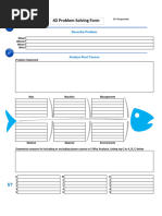 EN PDCA Problem Solving Form | PDF