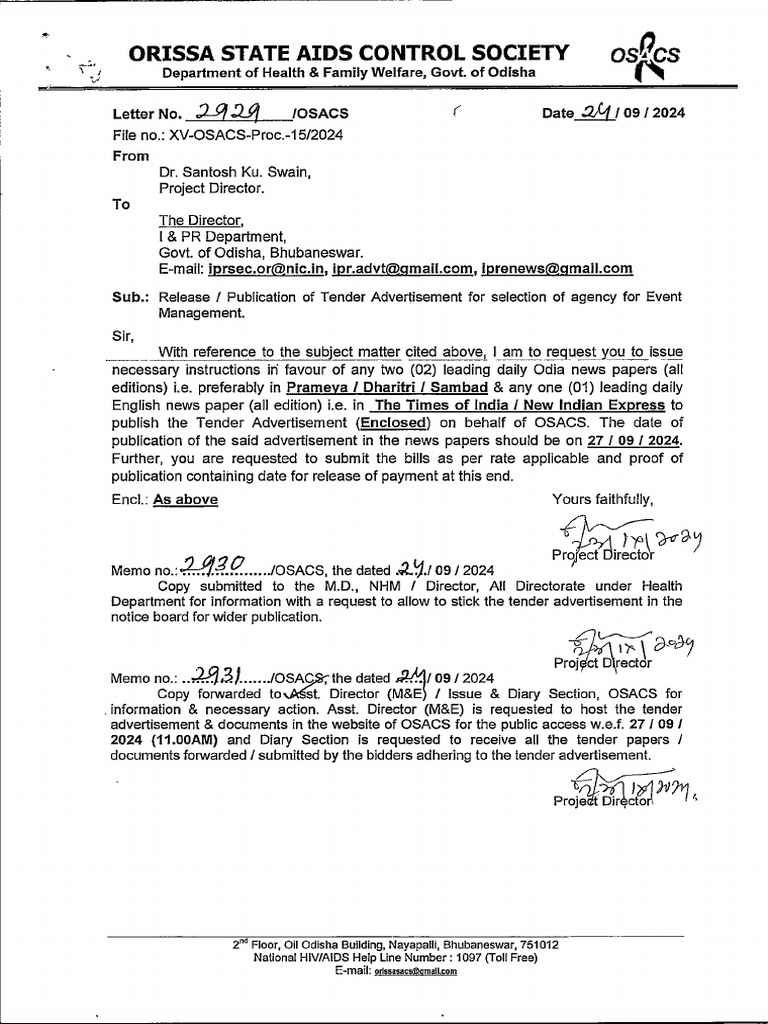 ODISHA Tender | PDF