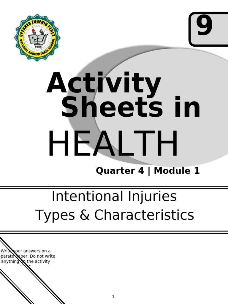 Understanding Intentional Injuries | PDF | Bullying | Domestic Violence