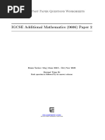 A-Level Pure Mathematics Past Papers PDF | PDF | Gce Advanced Level ...