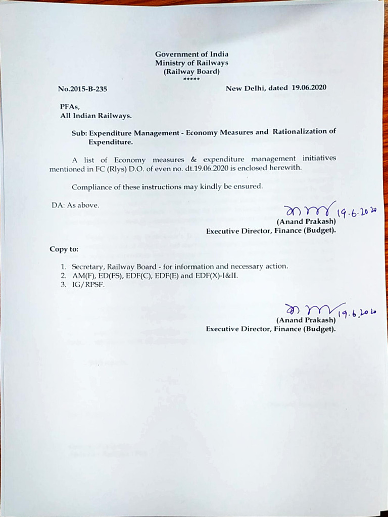 IR Expenditure Control | PDF