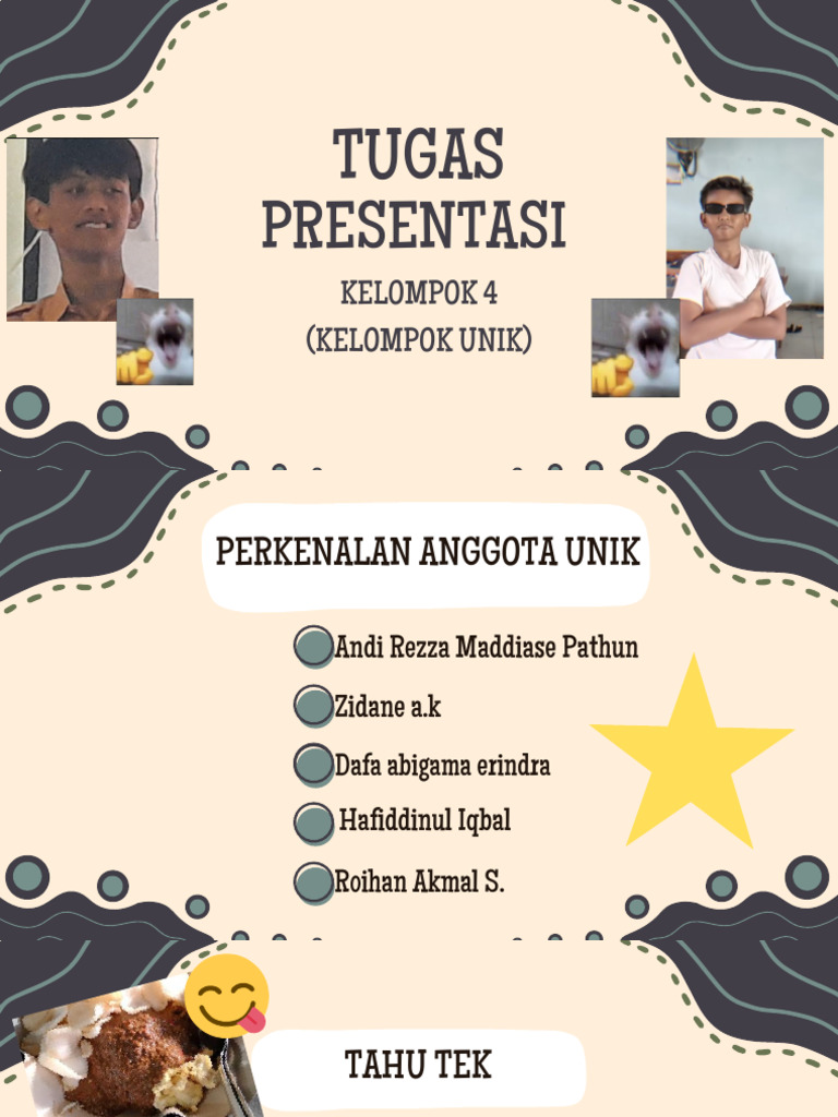 Presentasi Tahu Tek - 20240904 - 112408 - 0000 | PDF