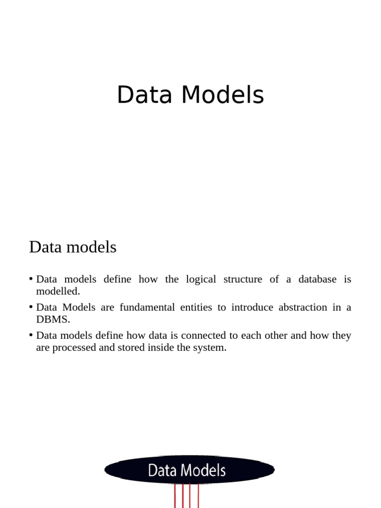 Data Models - ER Model | PDF | Data Model | Conceptual Model