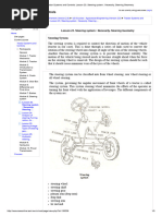 Tractor Steering System Overview | PDF | Steering | Gear