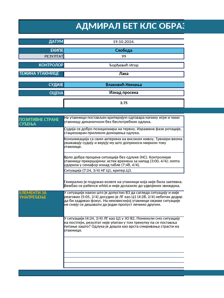 3. Kolo_KLS_Sloboda - Metalac | PDF