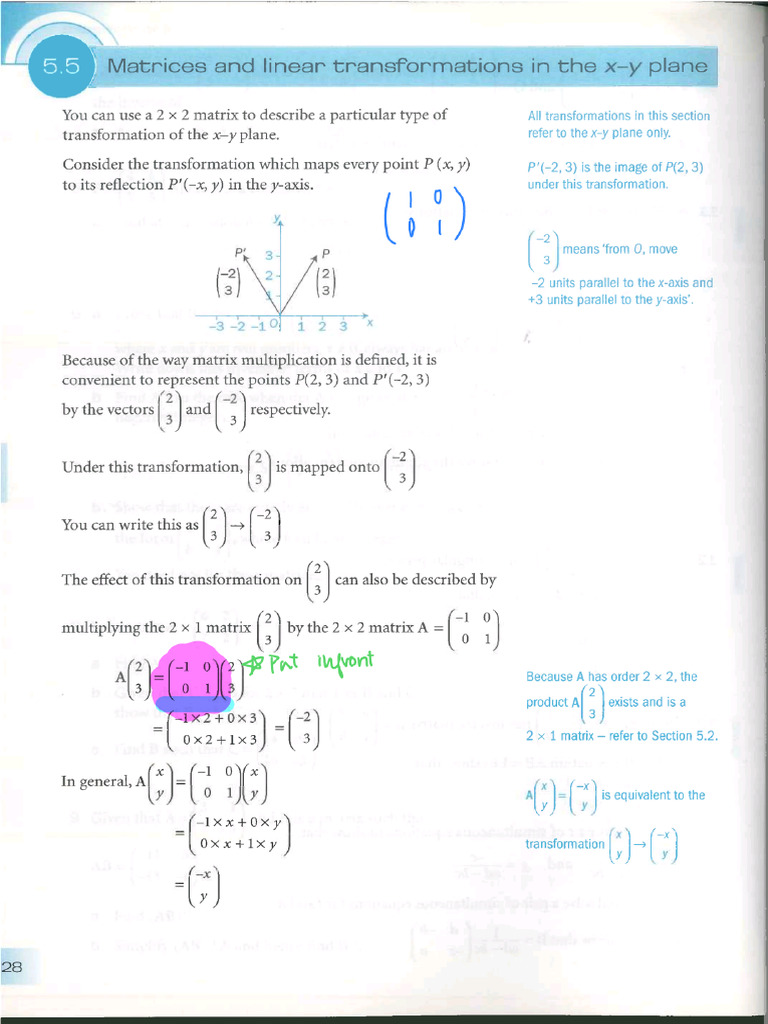 Matrix Transformations Combine | PDF