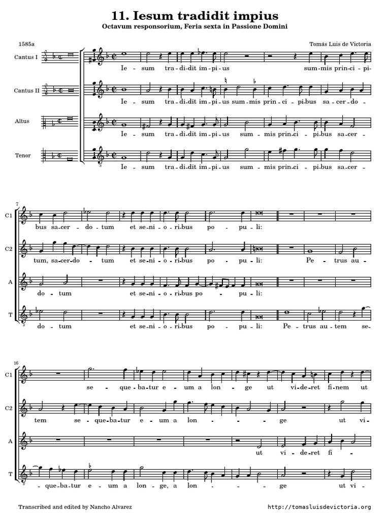 Iesum Tradidit Impius | PDF