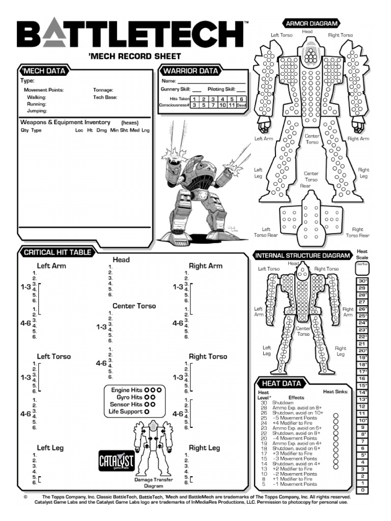 Annihilator C Mech Specifications | PDF