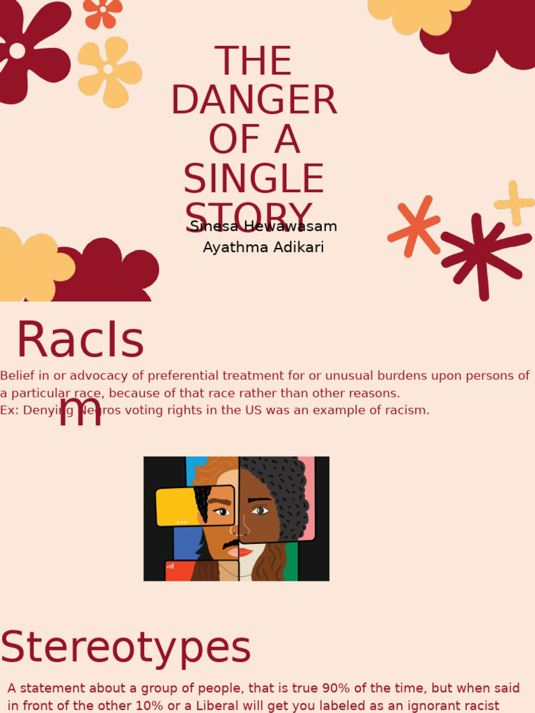 The Danger of A Single Story | PDF
