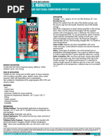 Rugby Excel Contact Cement Overview | PDF | Adhesive | Natural Rubber