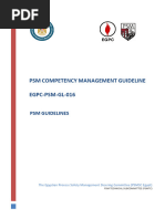 EGPC PSM GL 012 PSM Implementation Guidelines | PDF