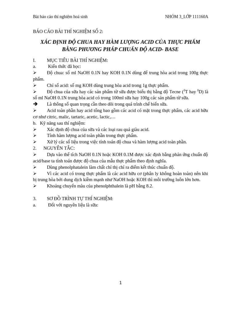 Xac Dinh Do Chua | PDF