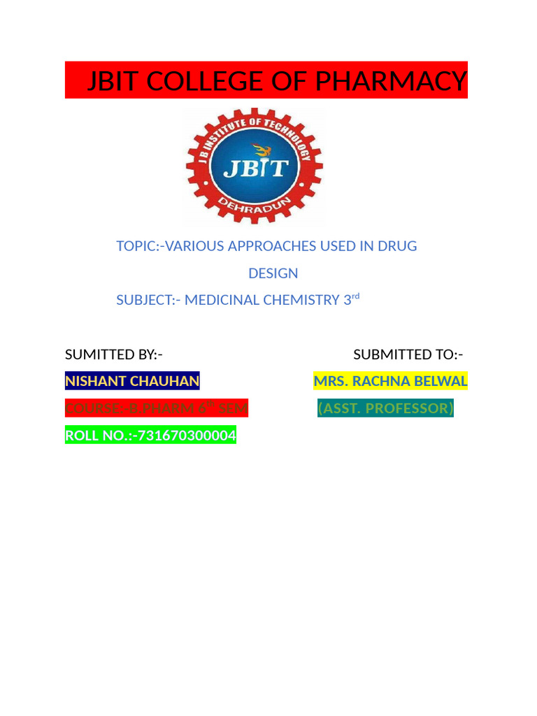 Jbit Assigment Front Page | PDF