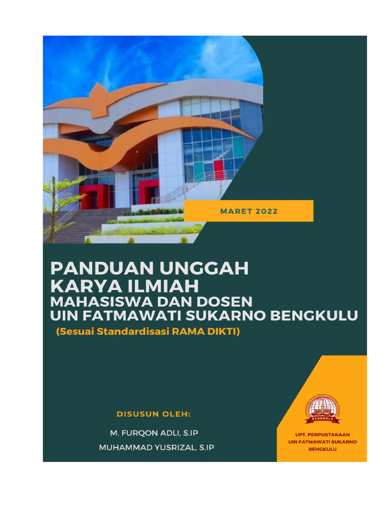 Panduan Unggah Karya Ilmiah Mahasiswa Dan Dosen Uinfas 2023 | PDF
