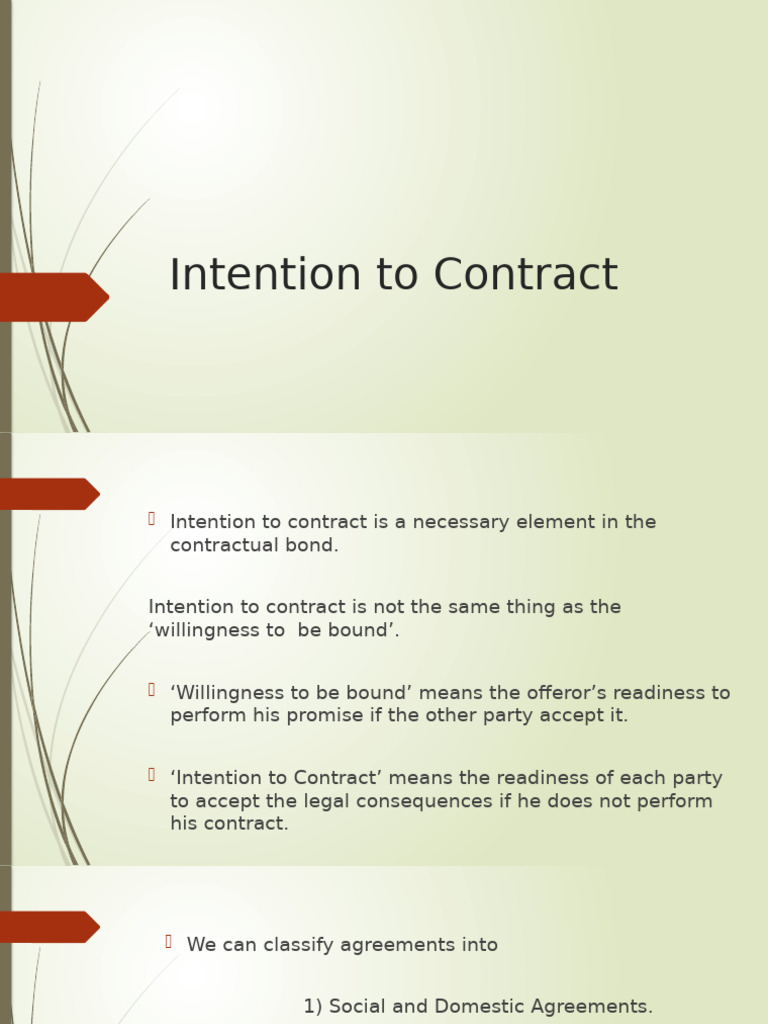 Intention | PDF | Common Law | Justice