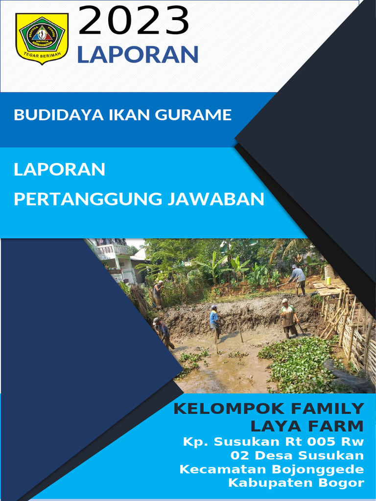 COVER LAPORAN lpj | PDF